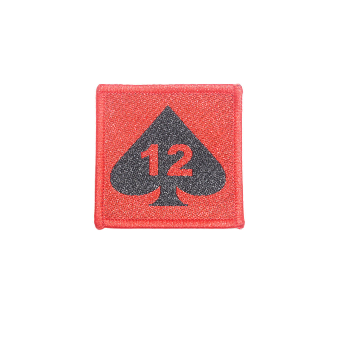 TRF - 12th Armoured Infantry Brigade - Red - 50 x 50mm - Pack of 5 ...
