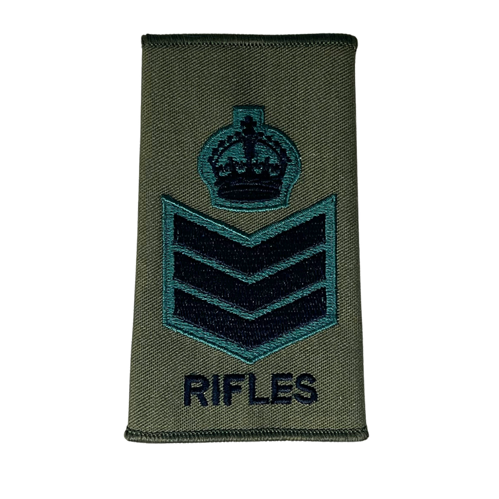 Rifleman Rank Slides | Rifles Direct | Embroidered Badges