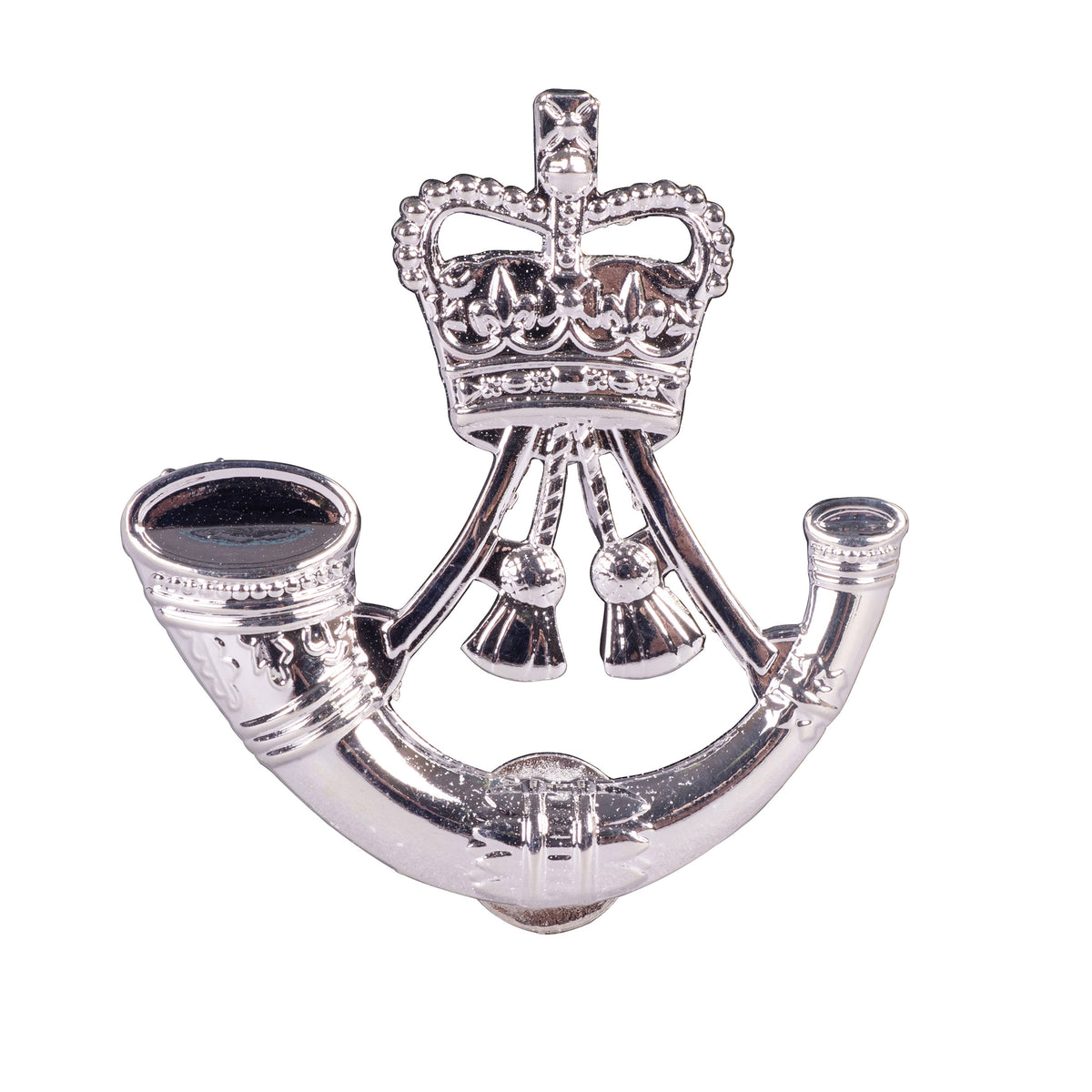St Edward's Crown Cap Badge - The Rifles - Sterling Silver In Presenta ...