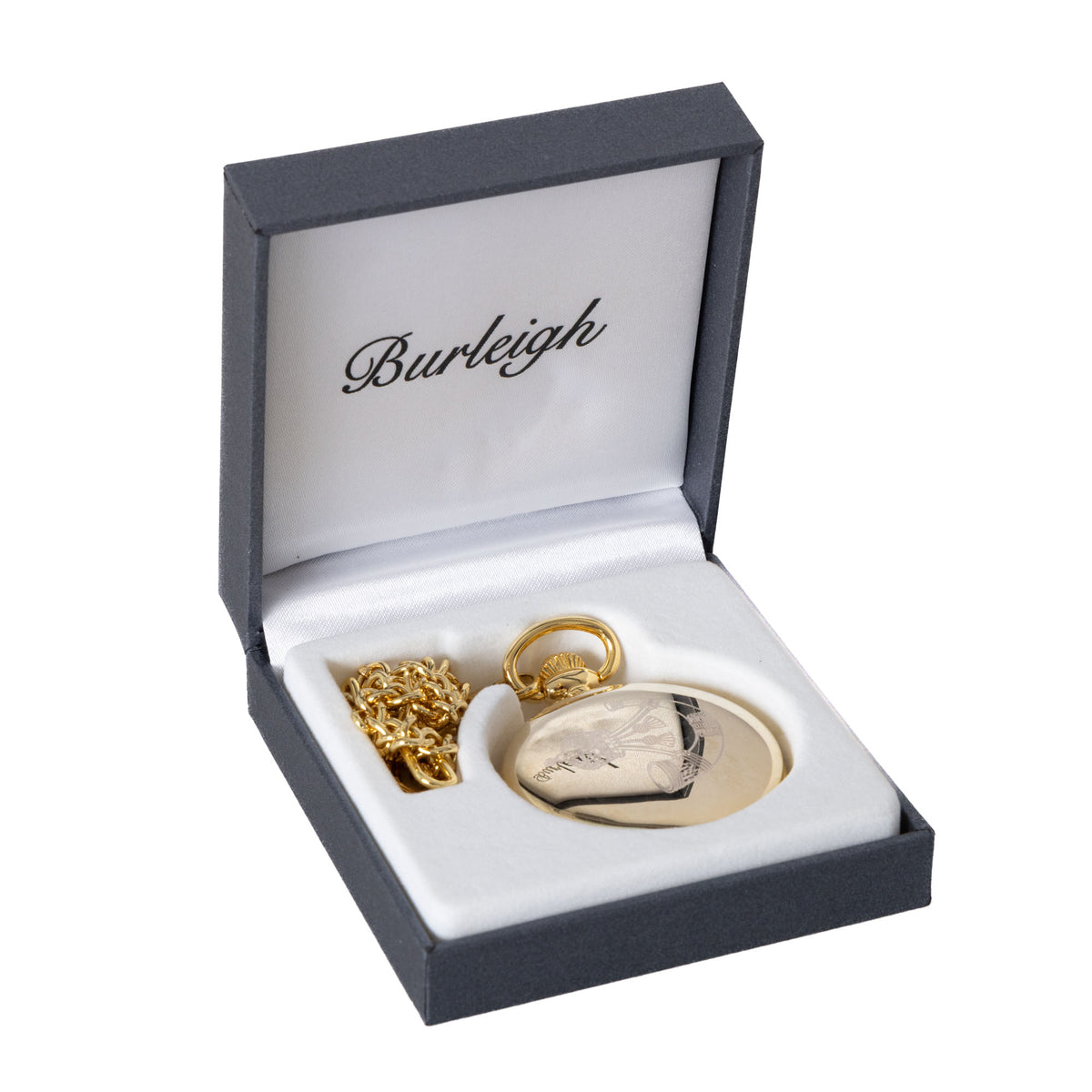 Full Hunter Pocket Watch with Rifles Cap Badge, Chain - Tudor Crown ...