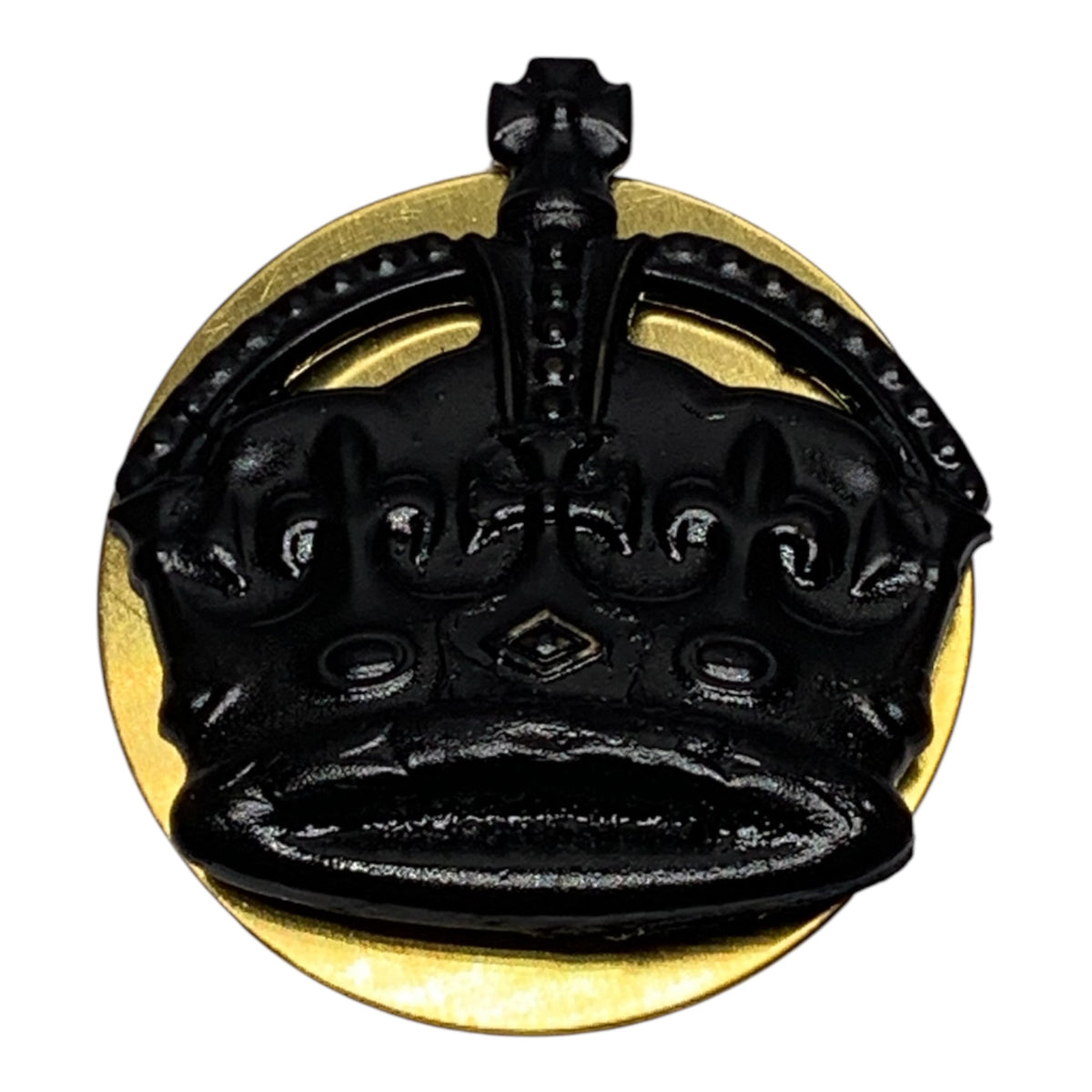 Metal Crown WO2 (CSM) - BLACK . Back Plate - Shank Fitting-Black (Tudo ...