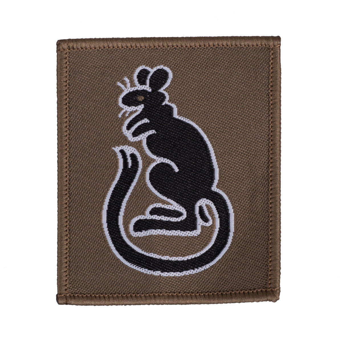 TRF - 7th Infantry Brigade & HQ East - LF Black Rat on Olive - 50mm x ...